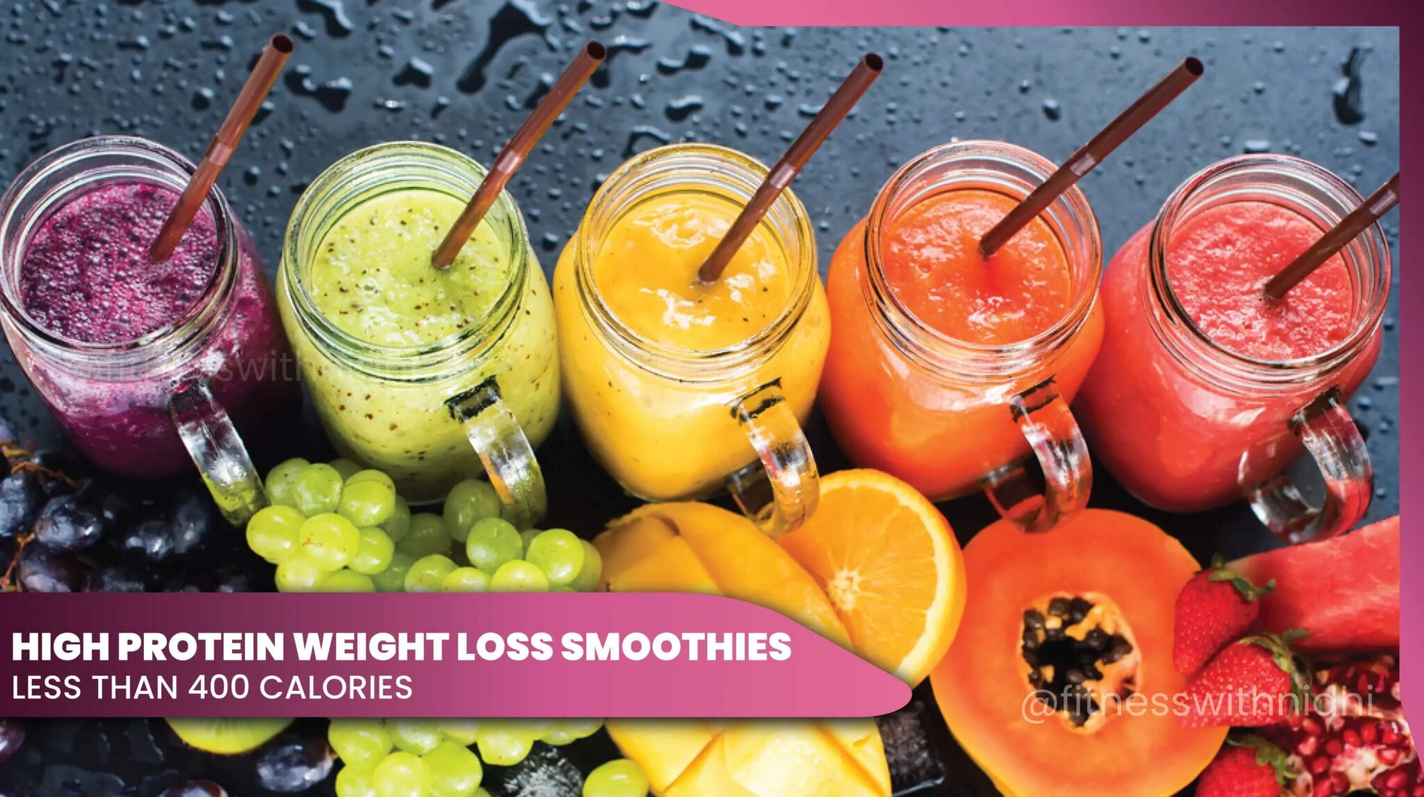 5 High Protein Shakes for Weight Loss Under 400 Calories | Fitness With ...